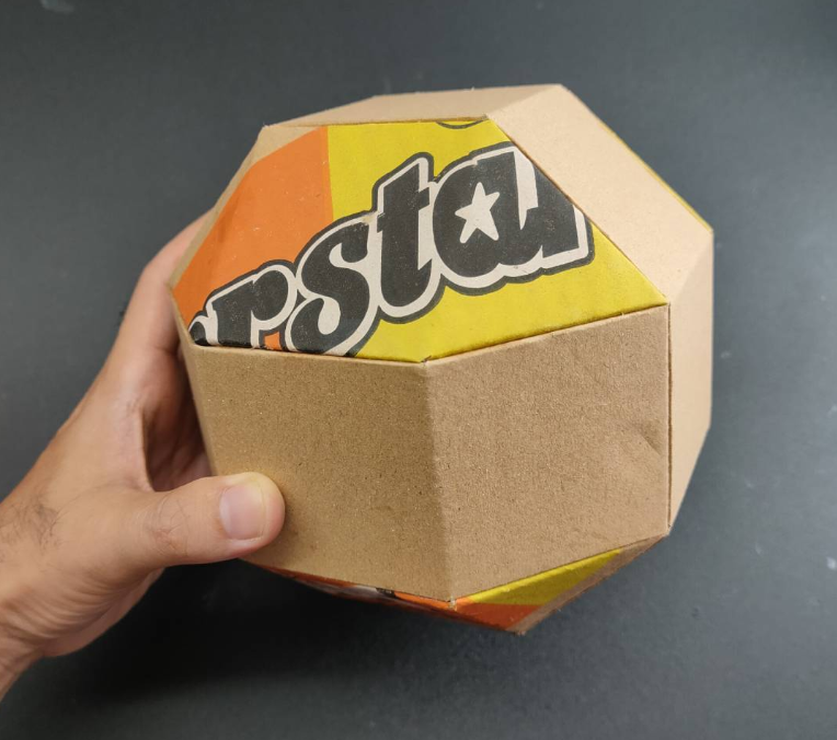 Cardboard Rhombicuboctahedron Templates