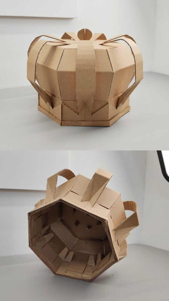 Aesthetic Cardboard Crown Templates