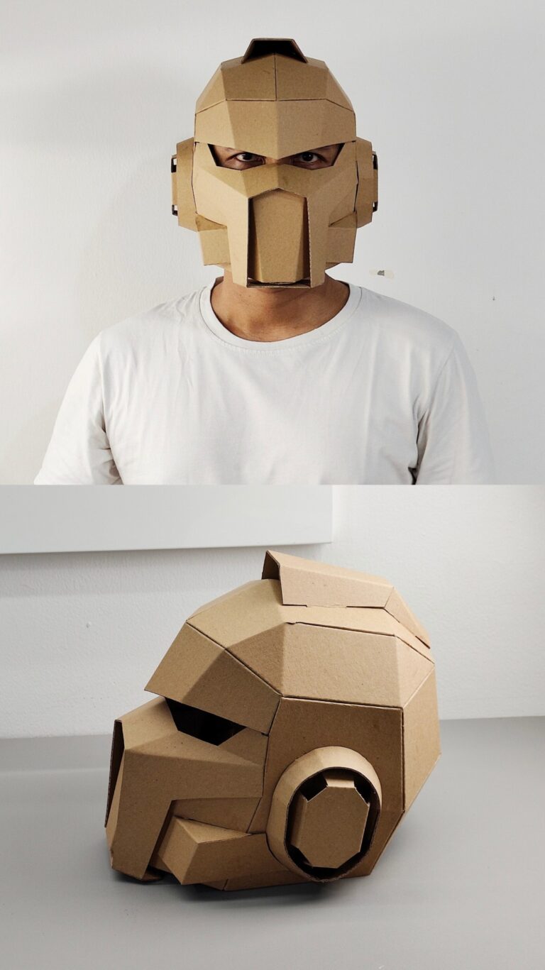 Cardboard Helmet Templates